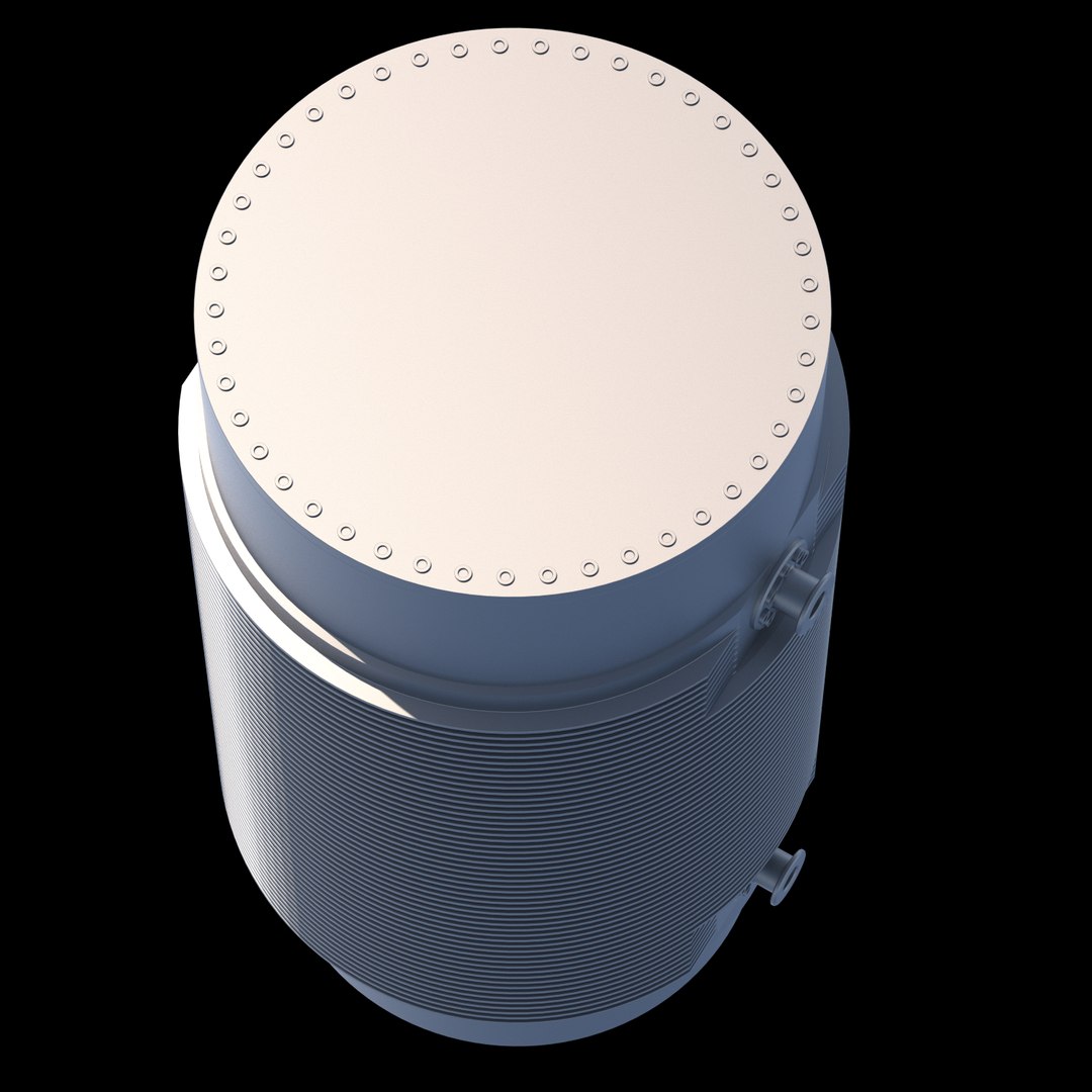 Nuclear Cask Storage Fuel 3d Max