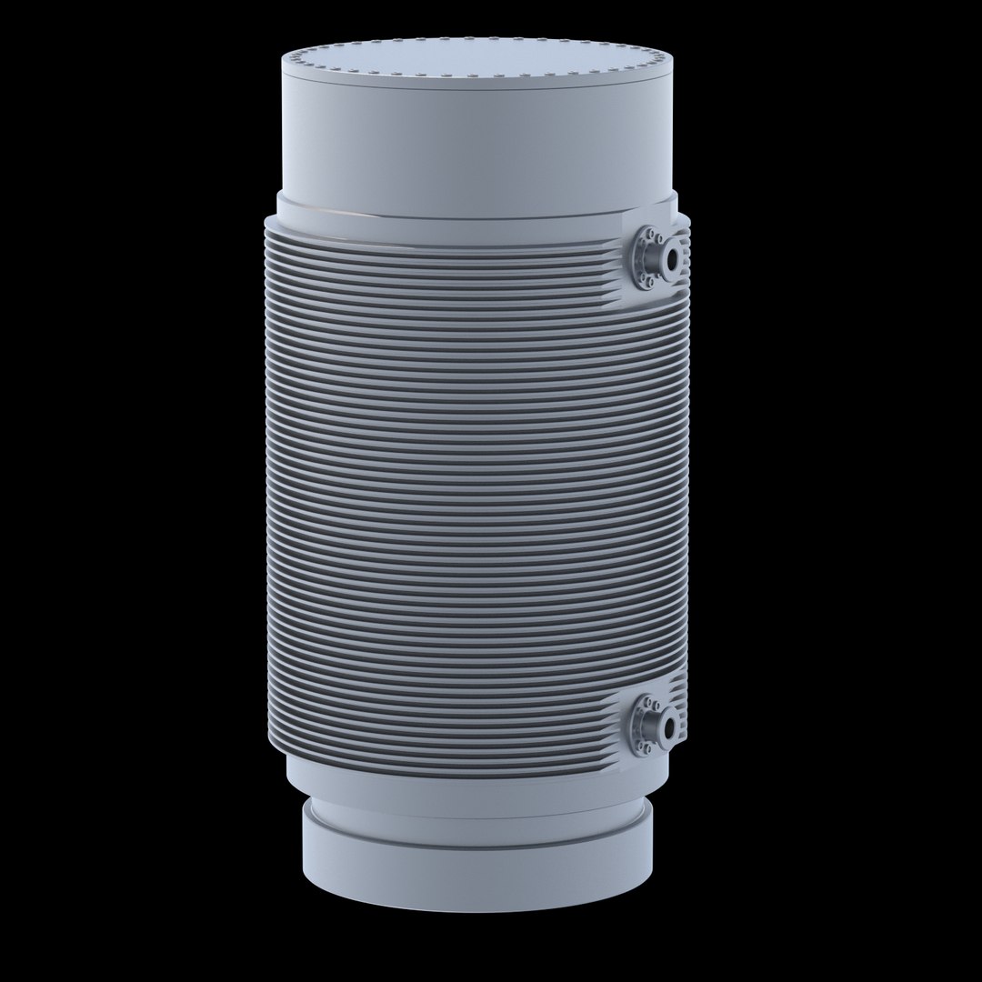 Nuclear Cask Storage Fuel 3d Max