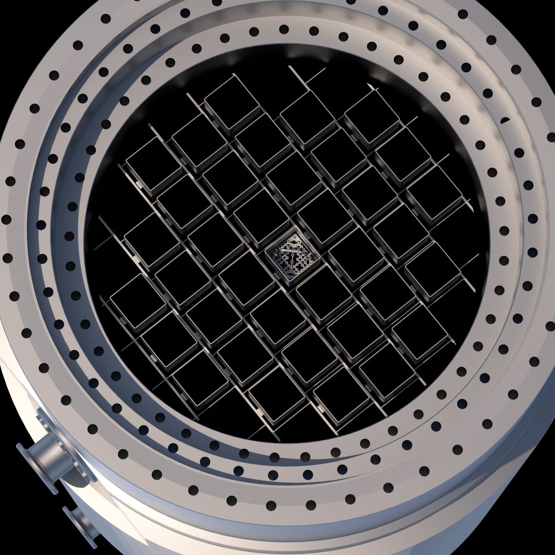 Nuclear Cask Storage Fuel 3d Max