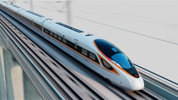 3D The Fuxing CR400BF EMU - TurboSquid 1984827