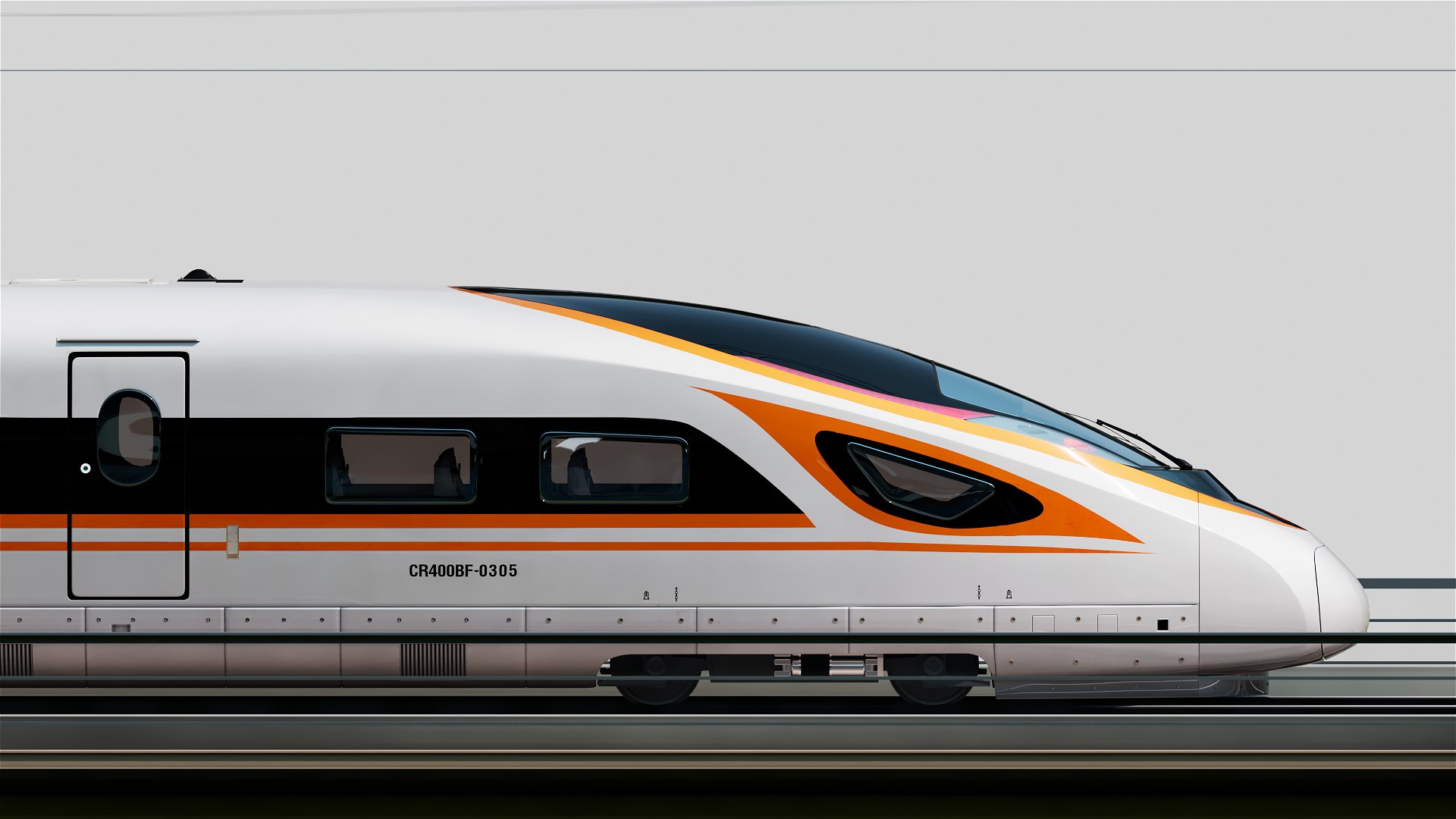 3D The Fuxing CR400BF EMU - TurboSquid 1984827