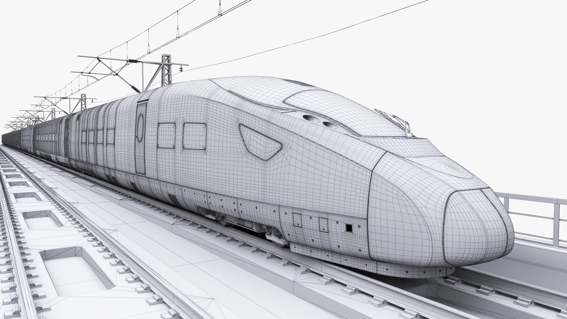 3D The Fuxing CR400BF EMU - TurboSquid 1984827