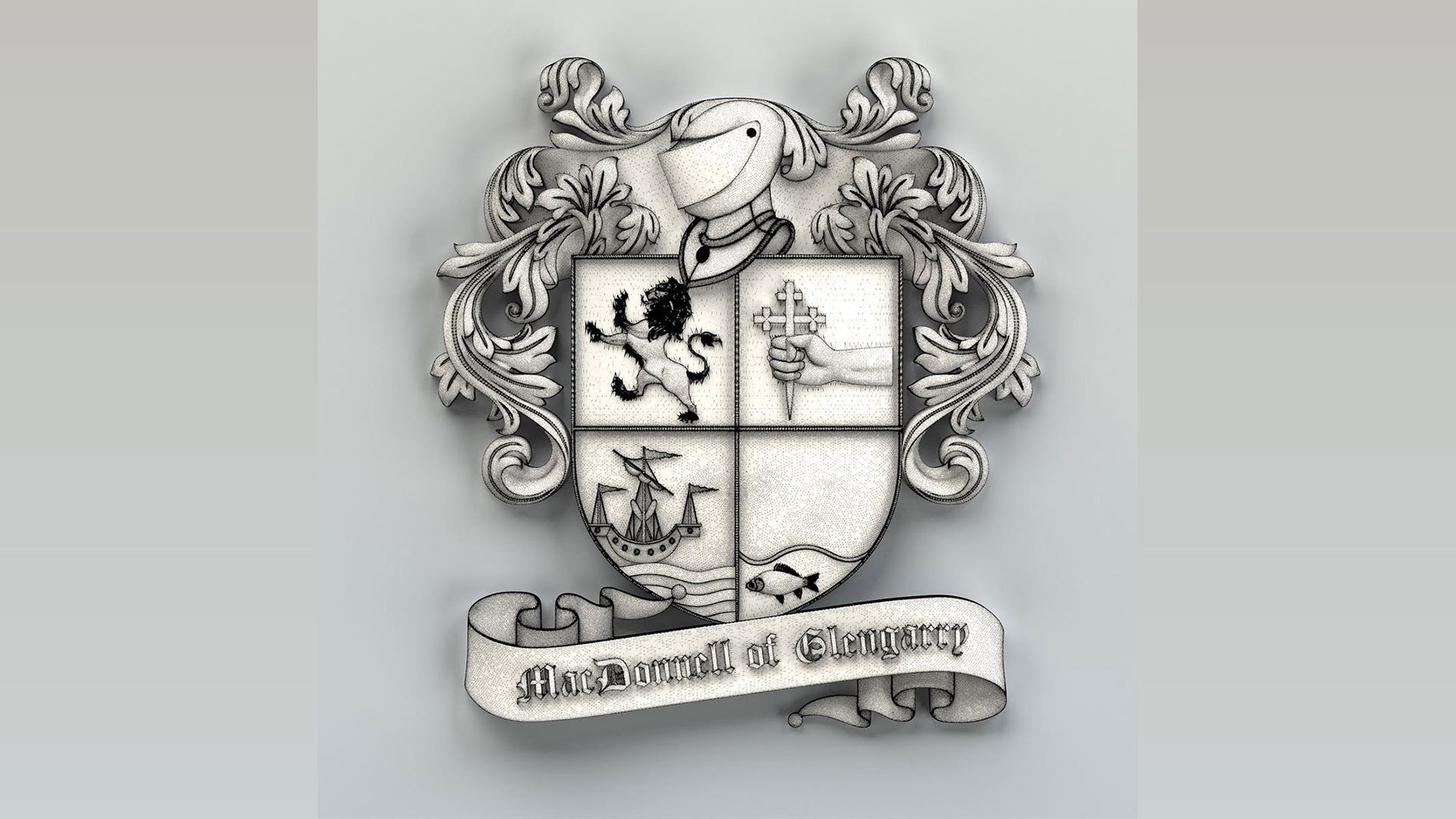 3D Emblem Logo Crest - TurboSquid 1554588