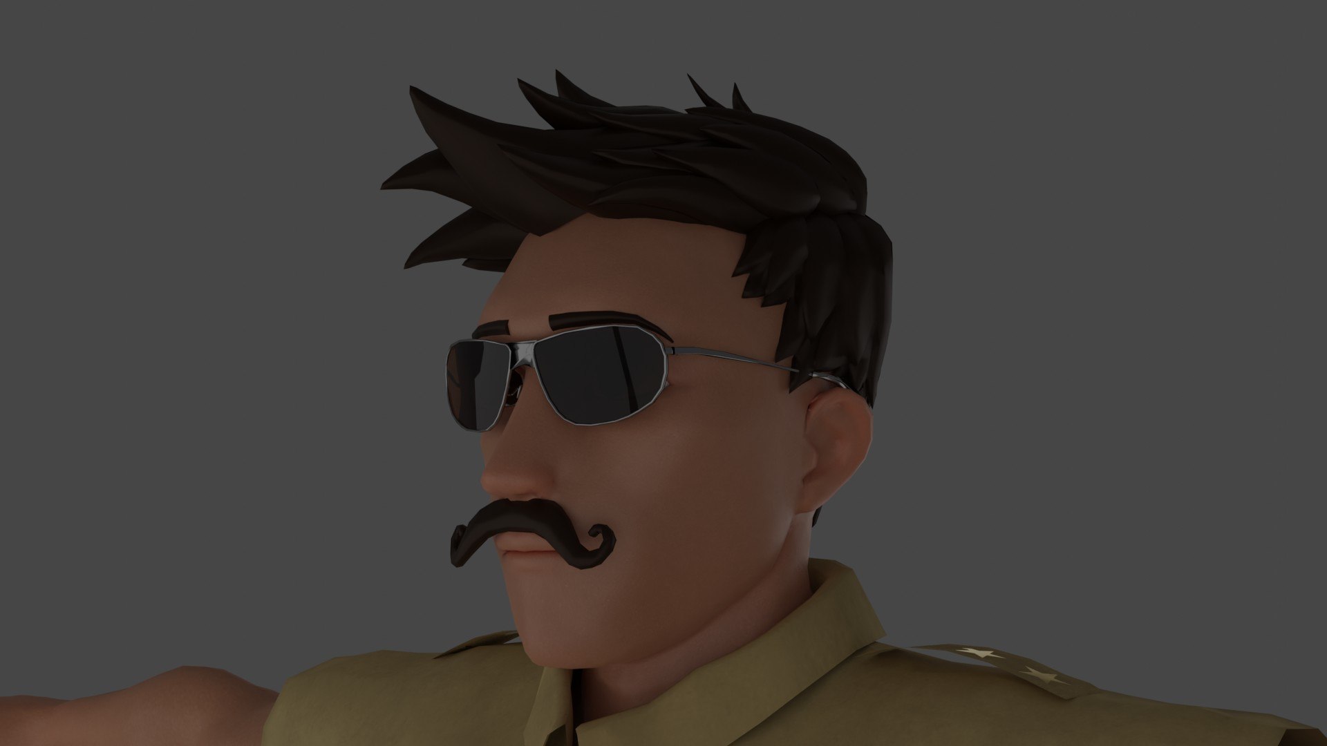 3D Indian Police Inspector Model - TurboSquid 1734294