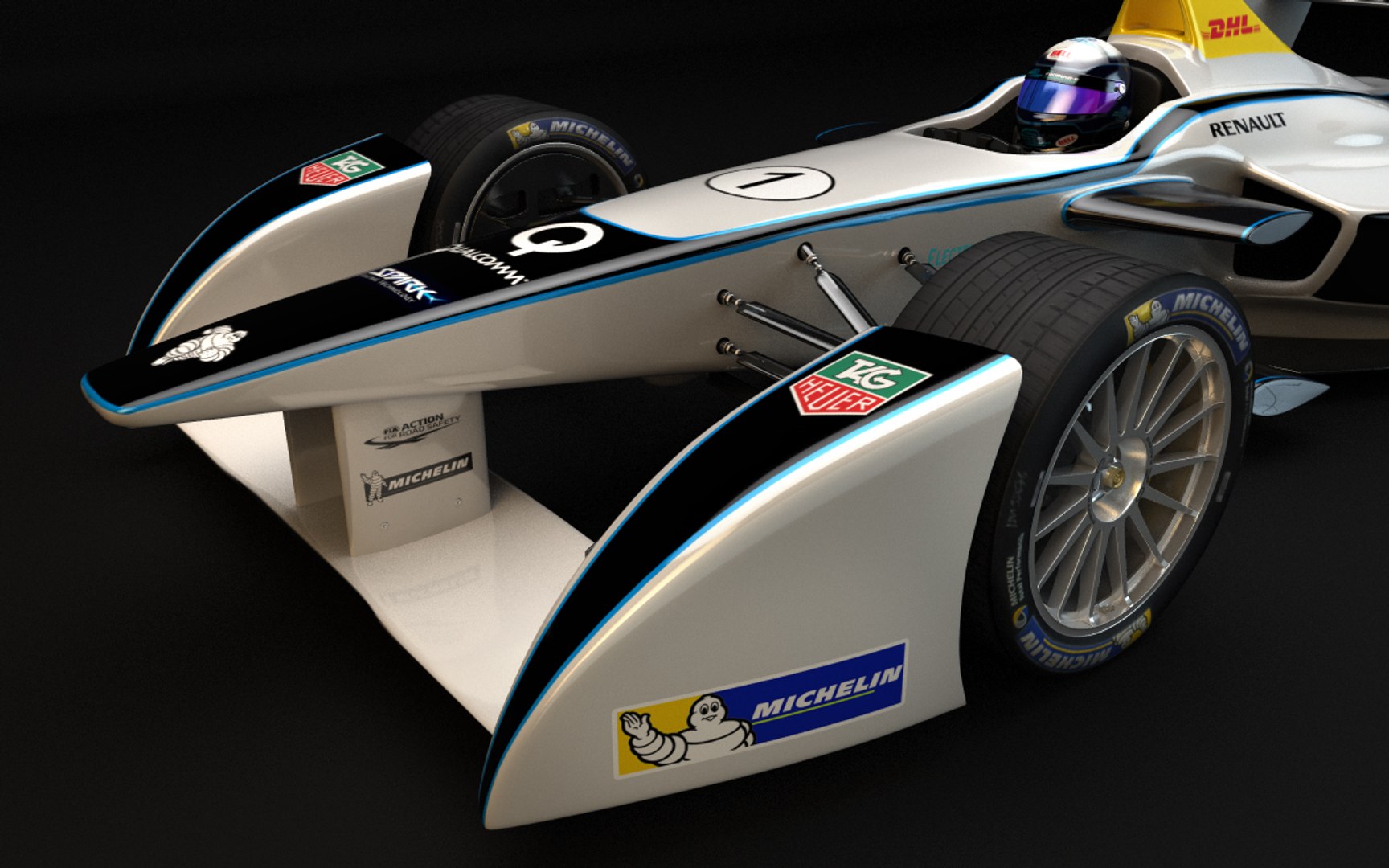 3d Max Formula E Spark Renault