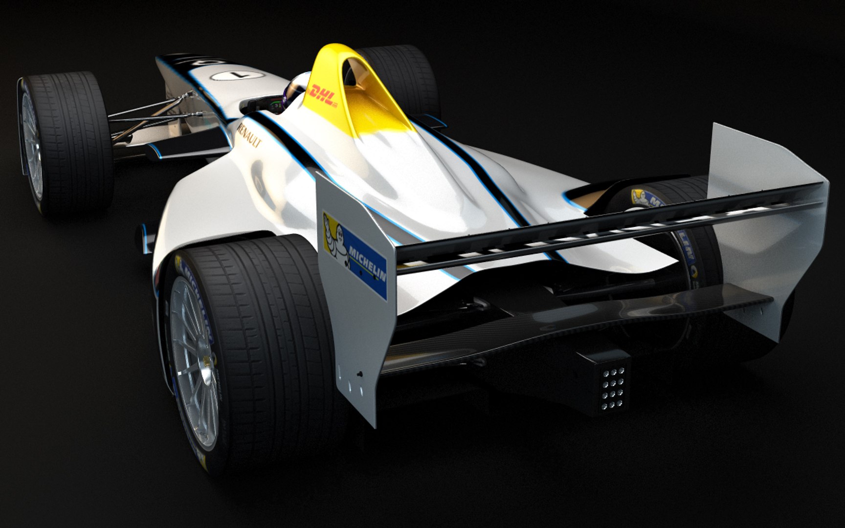 3d Max Formula E Spark Renault
