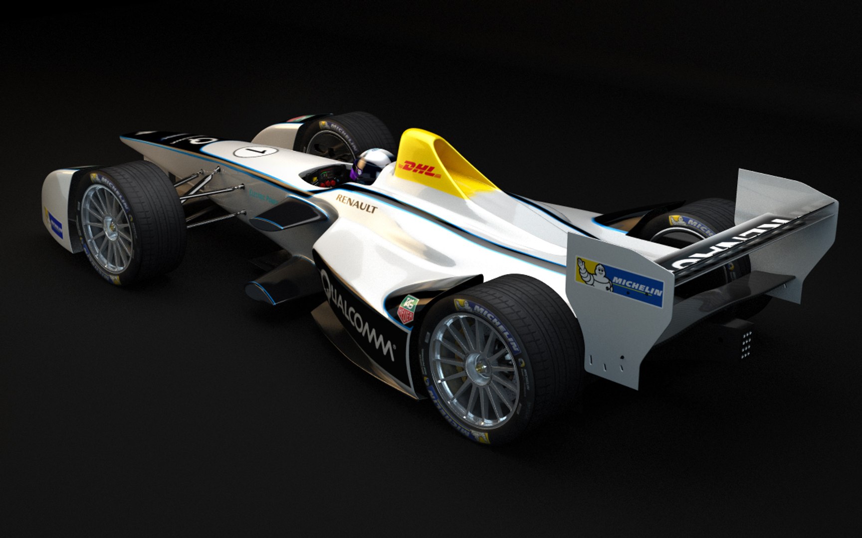 3d Max Formula E Spark Renault