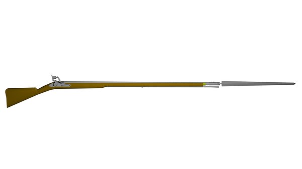 Free 3D Musket Models | TurboSquid