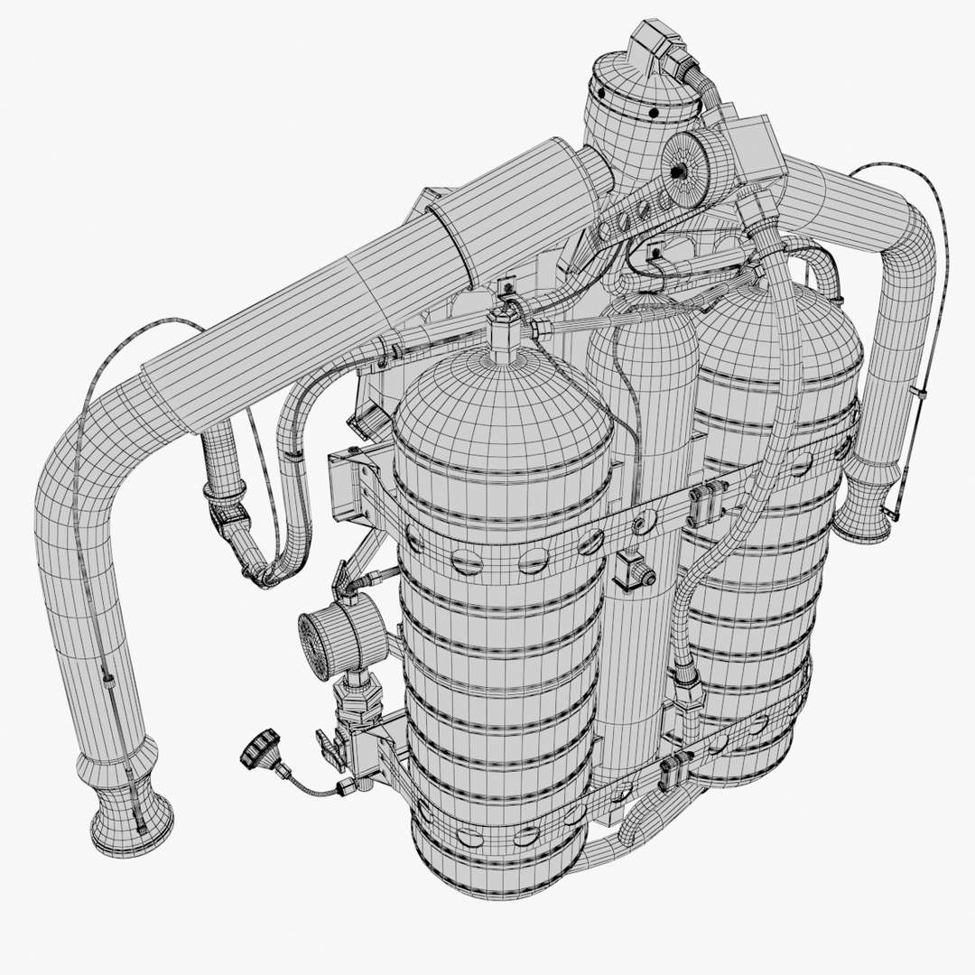 Jetpack jet pack 02 model - TurboSquid 1197803