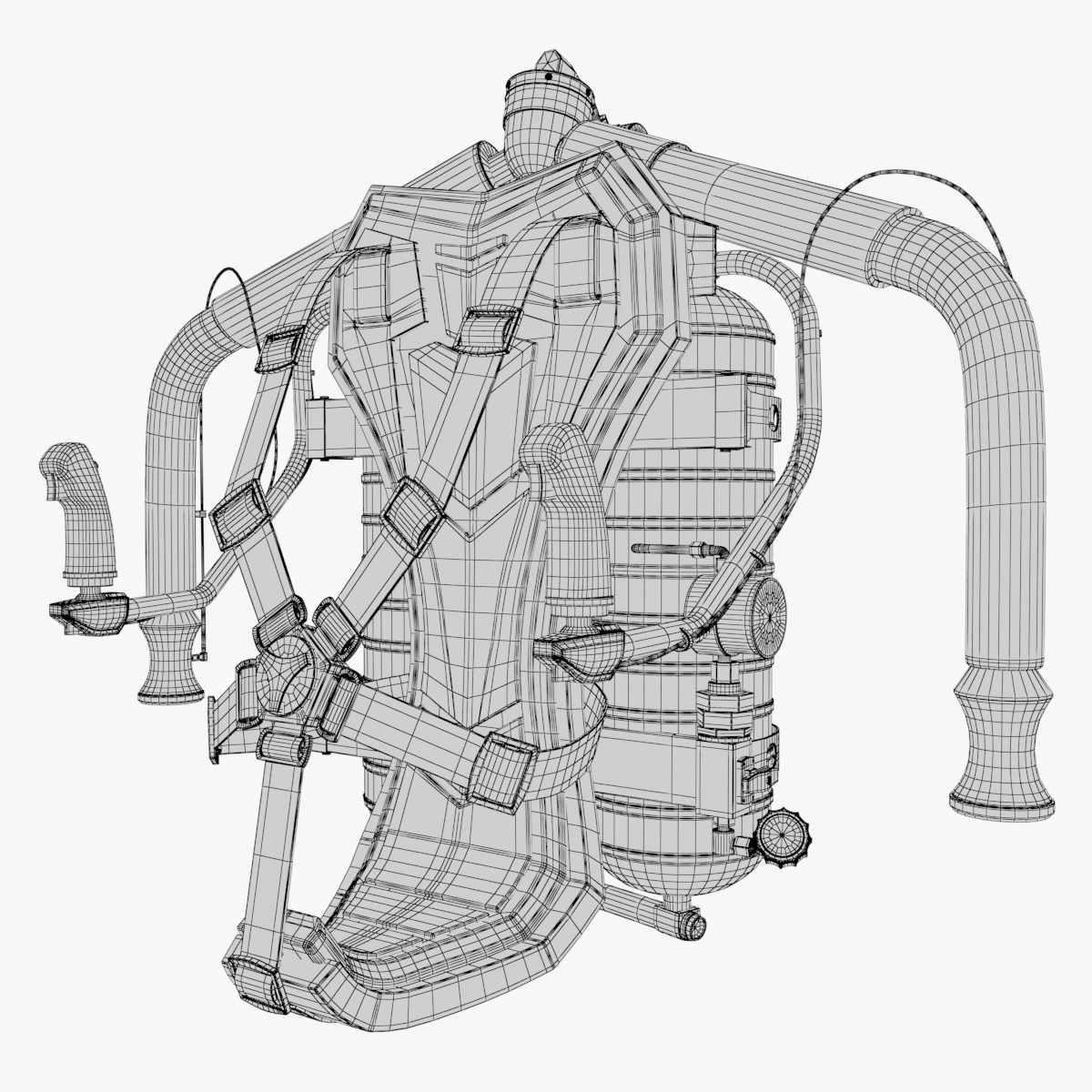 Jetpack jet pack 02 model - TurboSquid 1197803