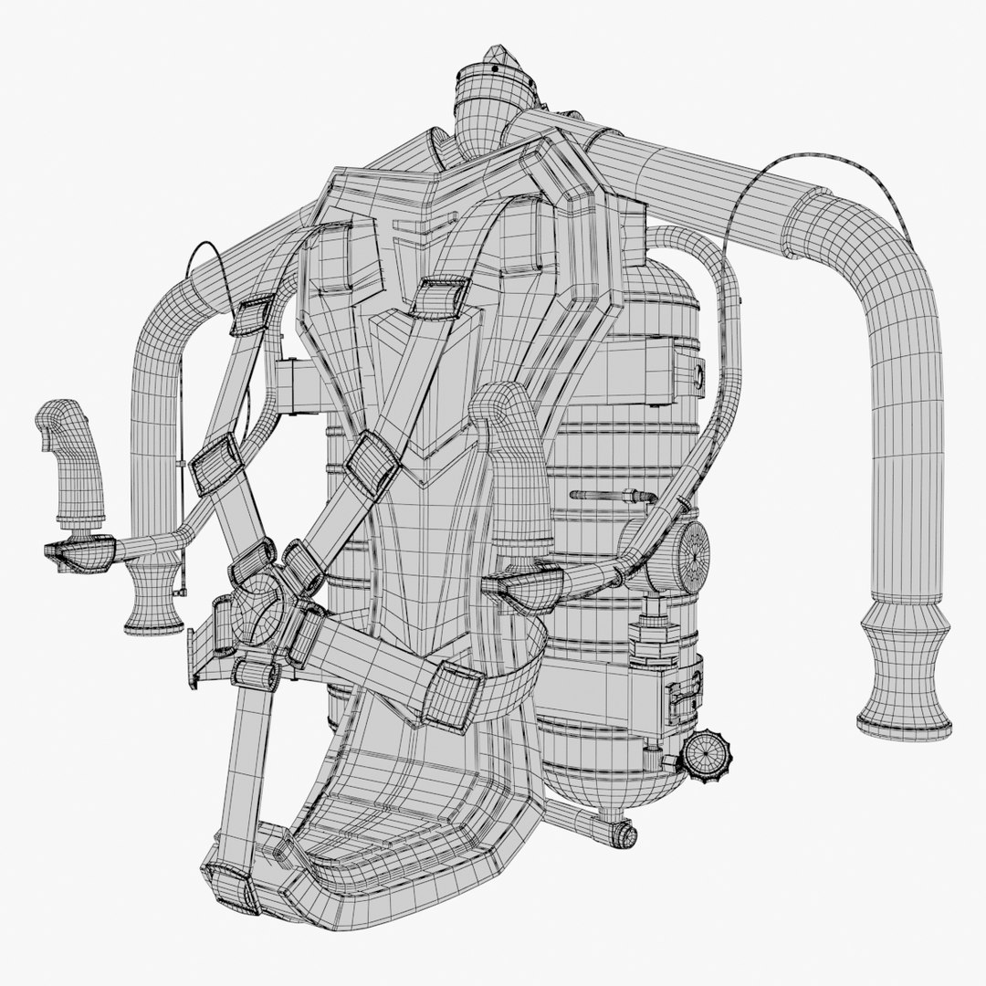 Jetpack jet pack 02 model - TurboSquid 1197803