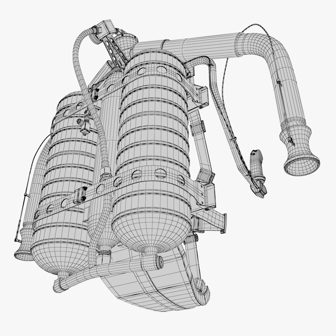 Jetpack jet pack 02 model - TurboSquid 1197803