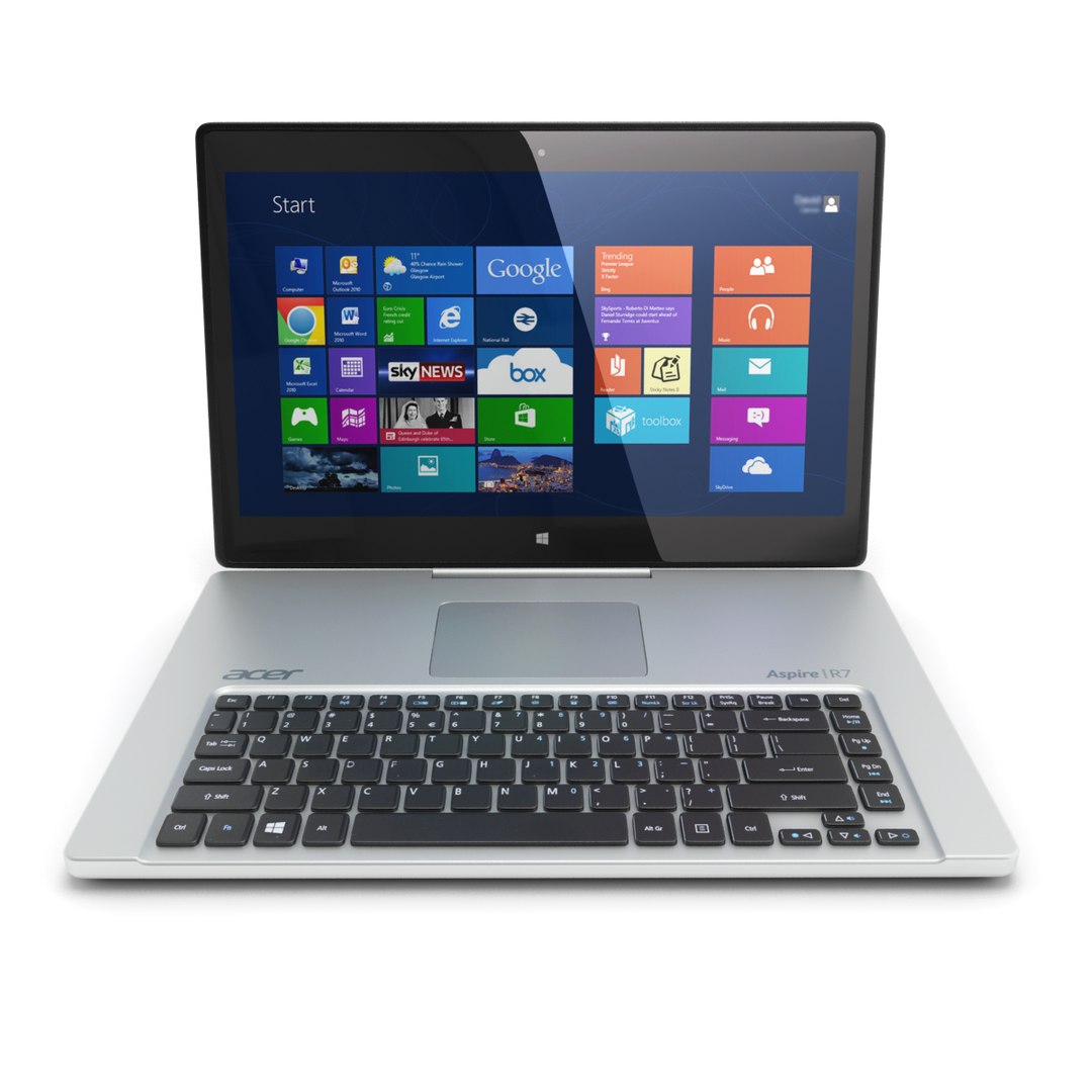 Acer Aspire R7 3d Model