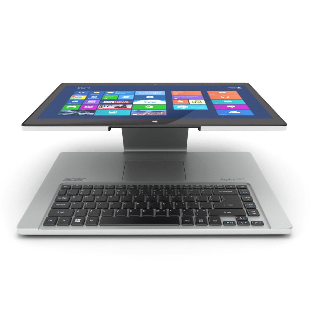 Acer Aspire R7 3d Model