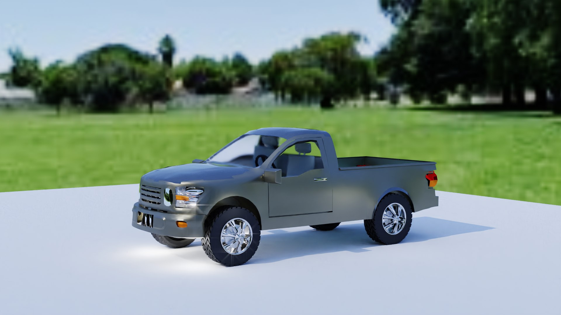 Fort F-150 One Piece Camouflage 3D Model - TurboSquid 1947100