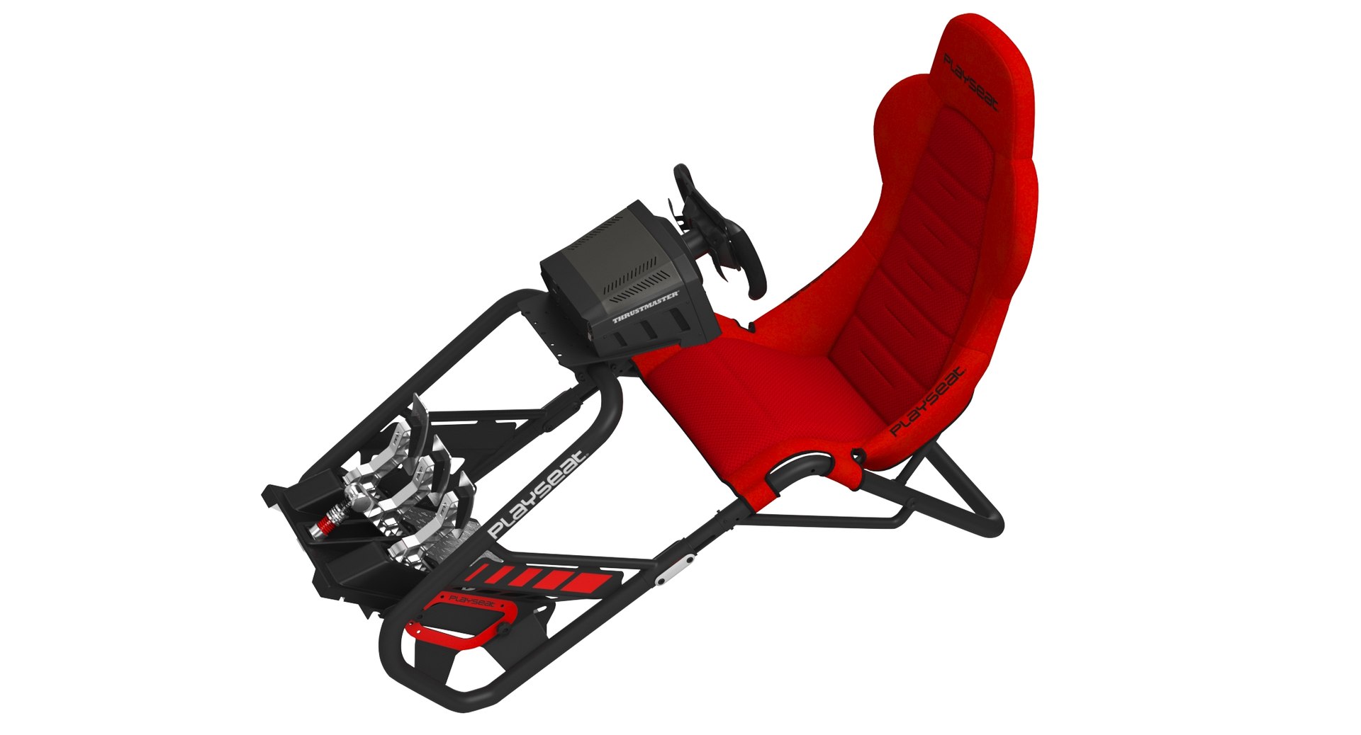 Playseat Trophy Red Racing Simulator Seat 3D Model - TurboSquid 2289053