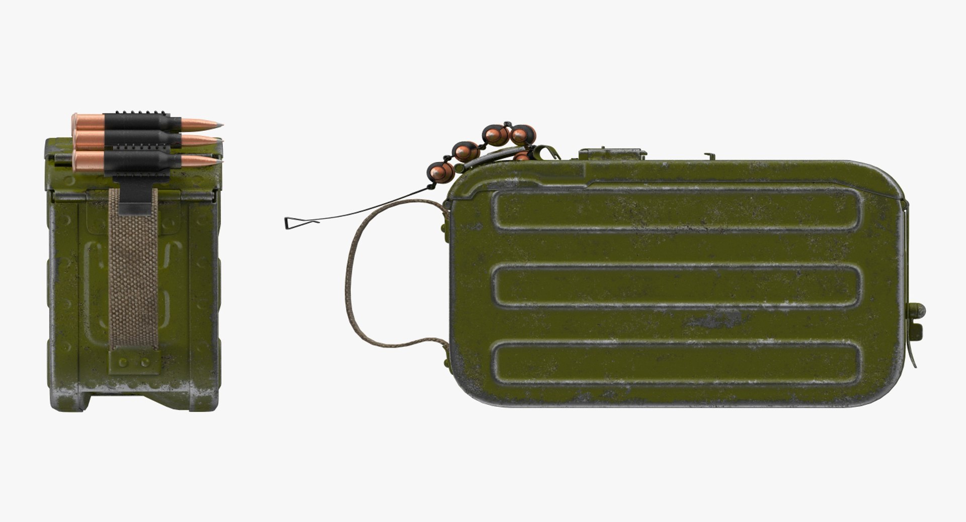 Max Machine Gun 100 Ammunition Box