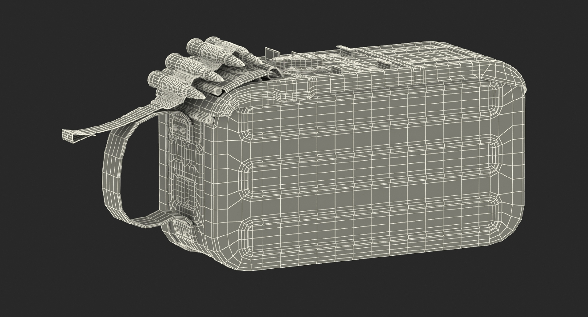 Max Machine Gun 100 Ammunition Box