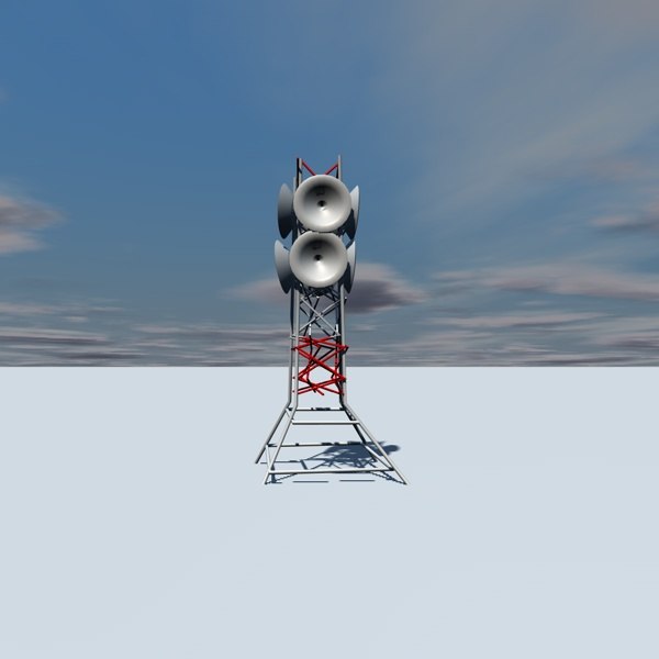 maya communications tower radar