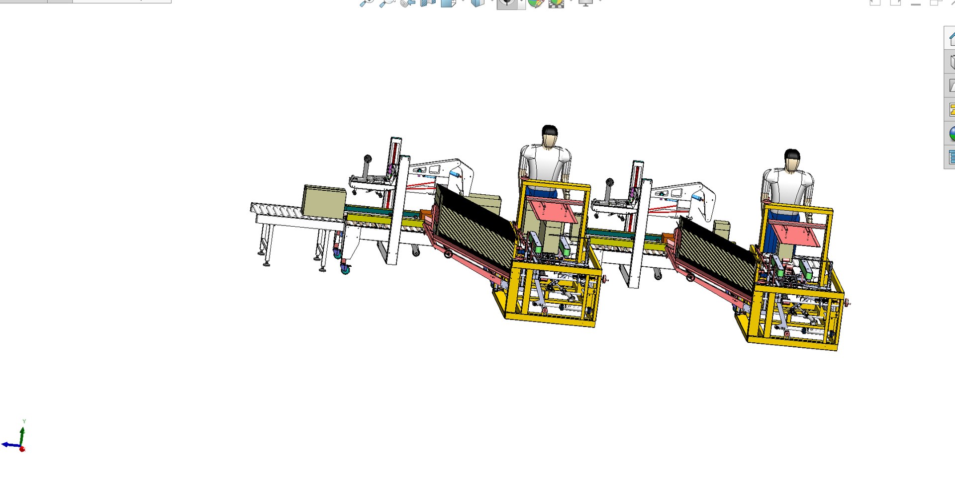 Automatic Unpacking And Sealing Machine Model - TurboSquid 2087921