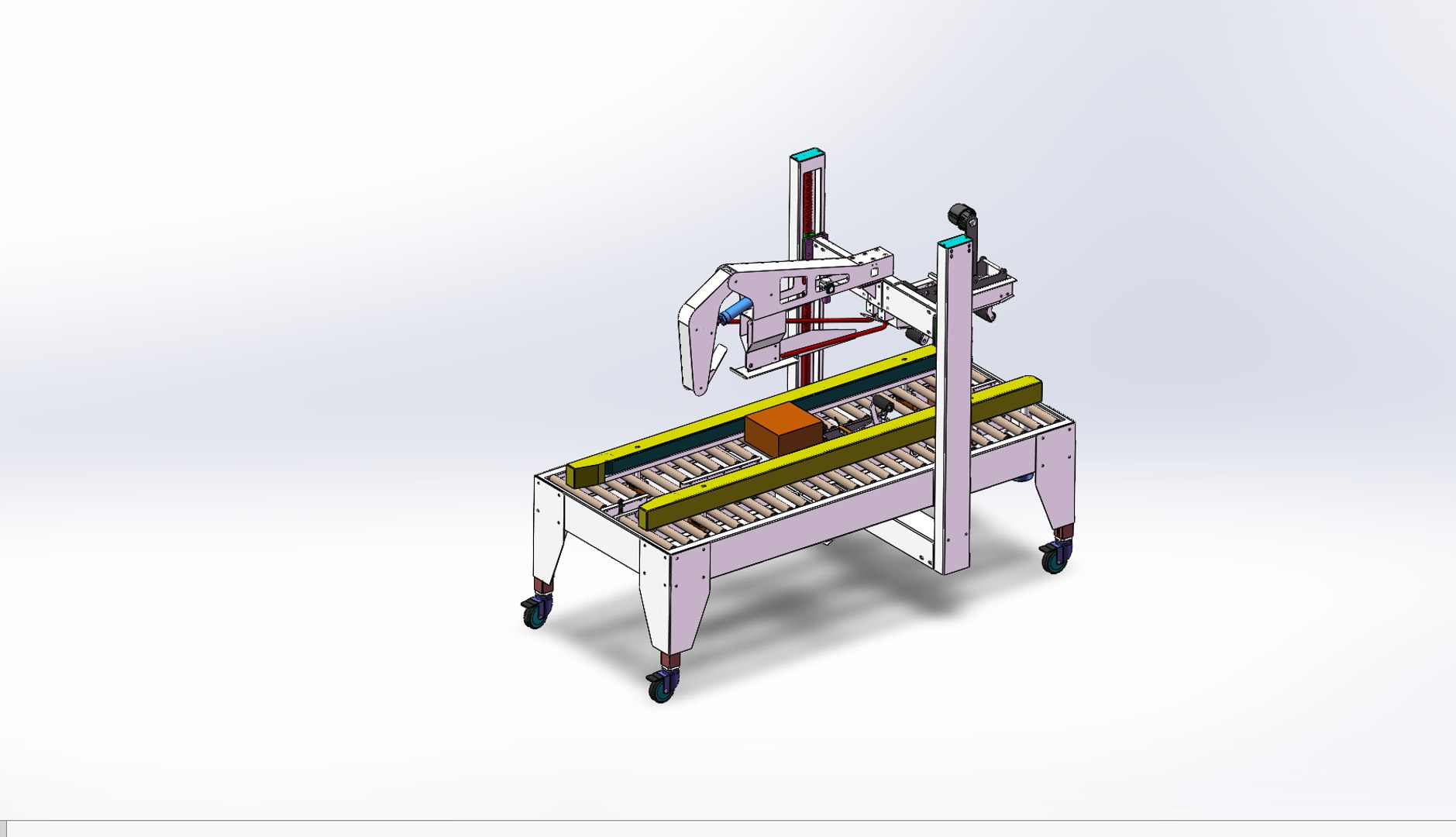 Automatic Unpacking And Sealing Machine Model - TurboSquid 2087921