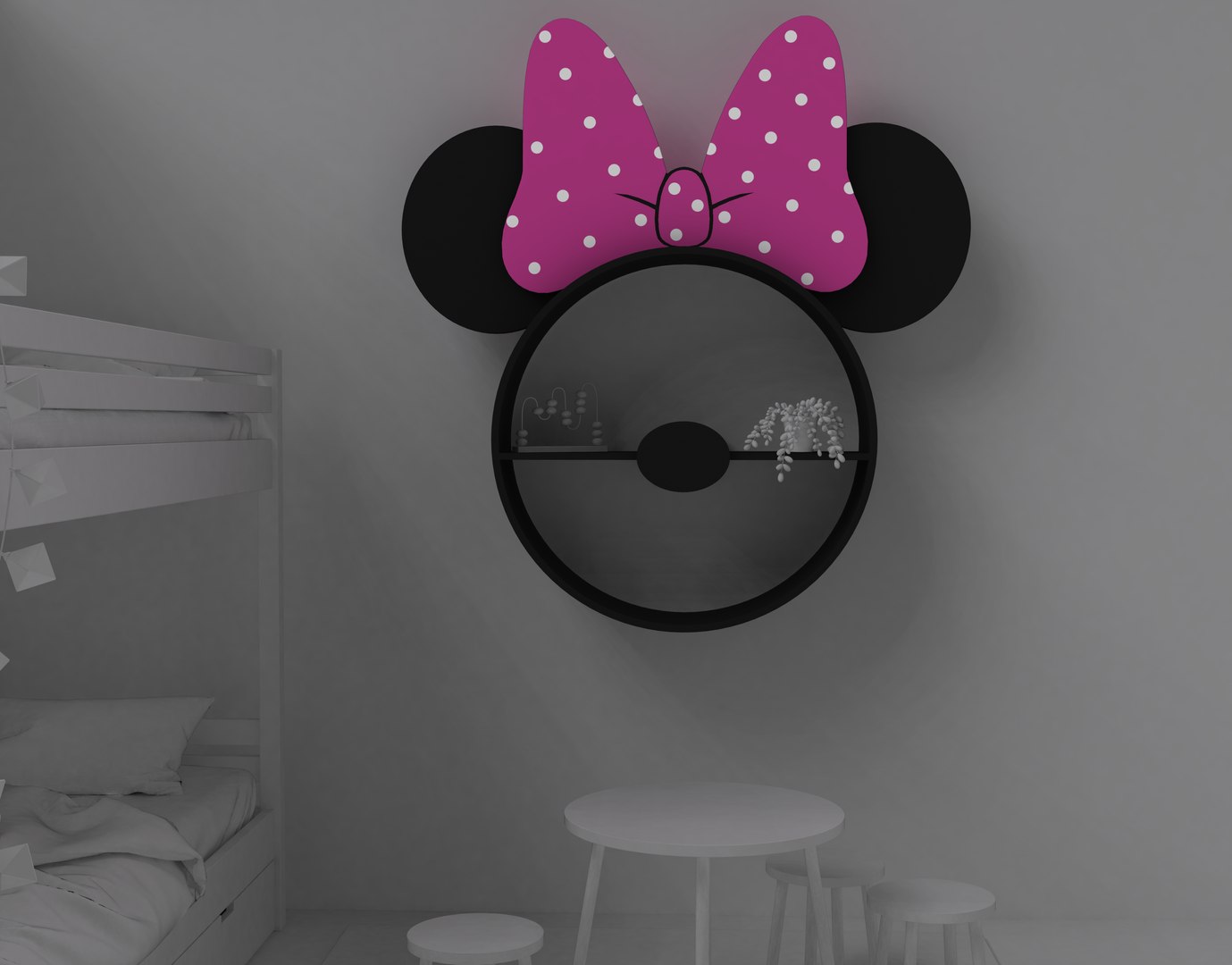 Shelf Minnie Mouse 3D Model 3D Model - TurboSquid 2008276