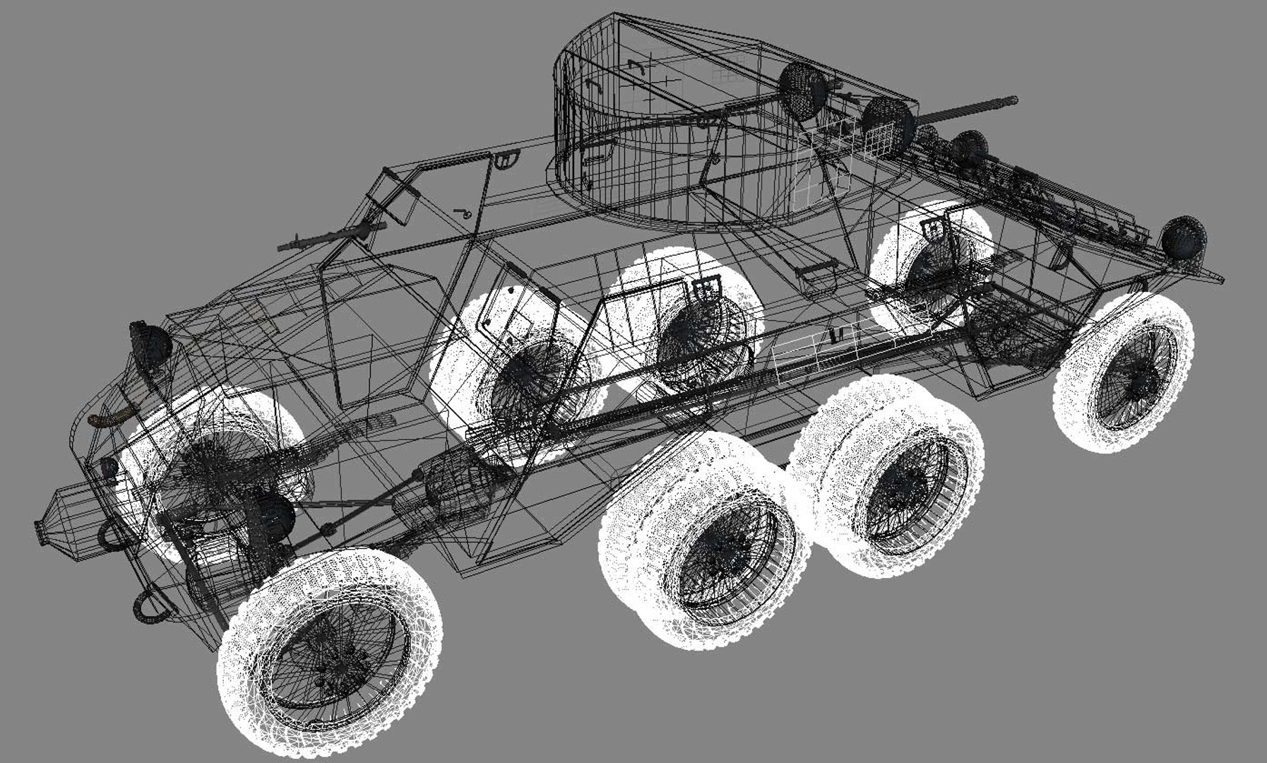 3d Model Adgz M35 Steyr