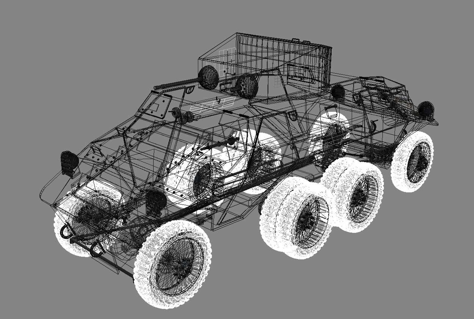 3d Model Adgz M35 Steyr
