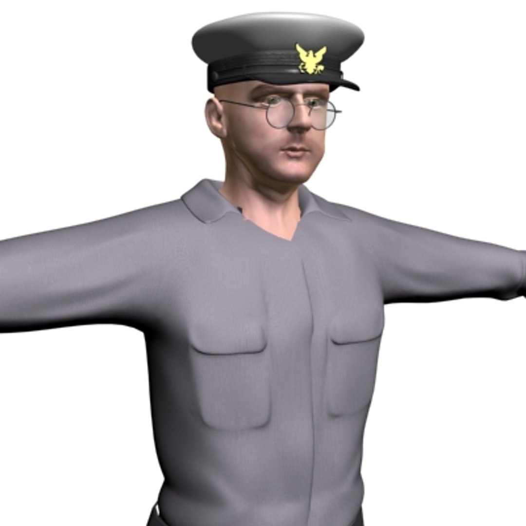 3d Model Ship Commander