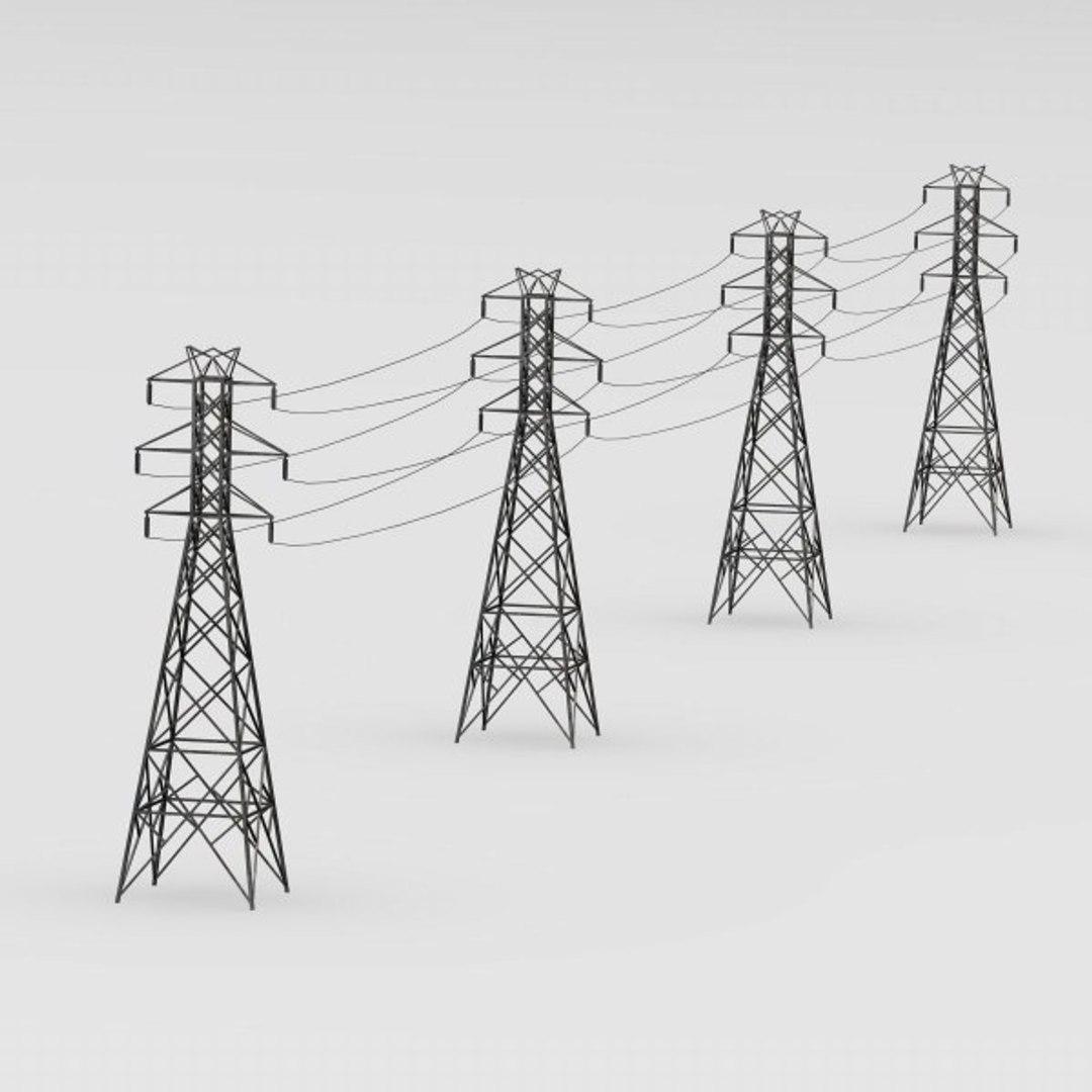 3d Electric Line Model