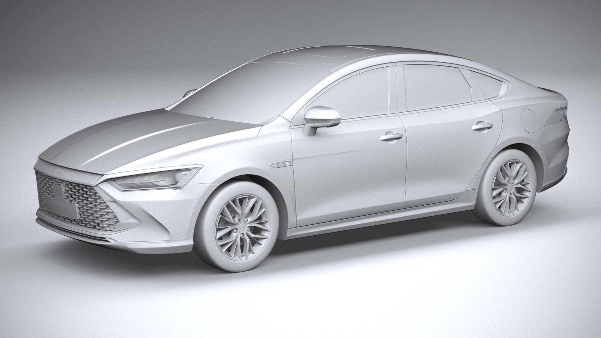 3D BYD Qin Plus 2024 - TurboSquid 2339895