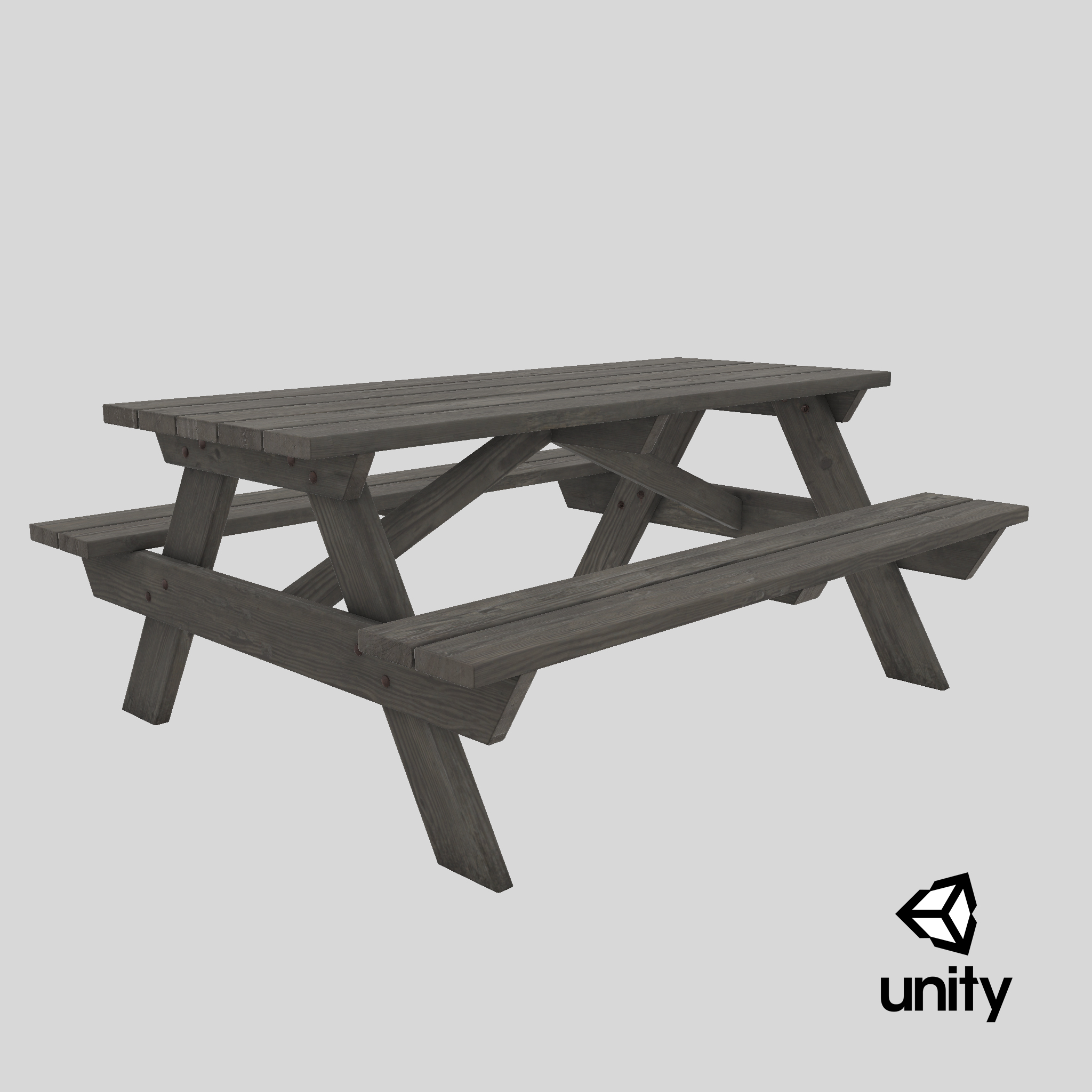 Picnic Table 01 - Old 3D model - TurboSquid 1753822