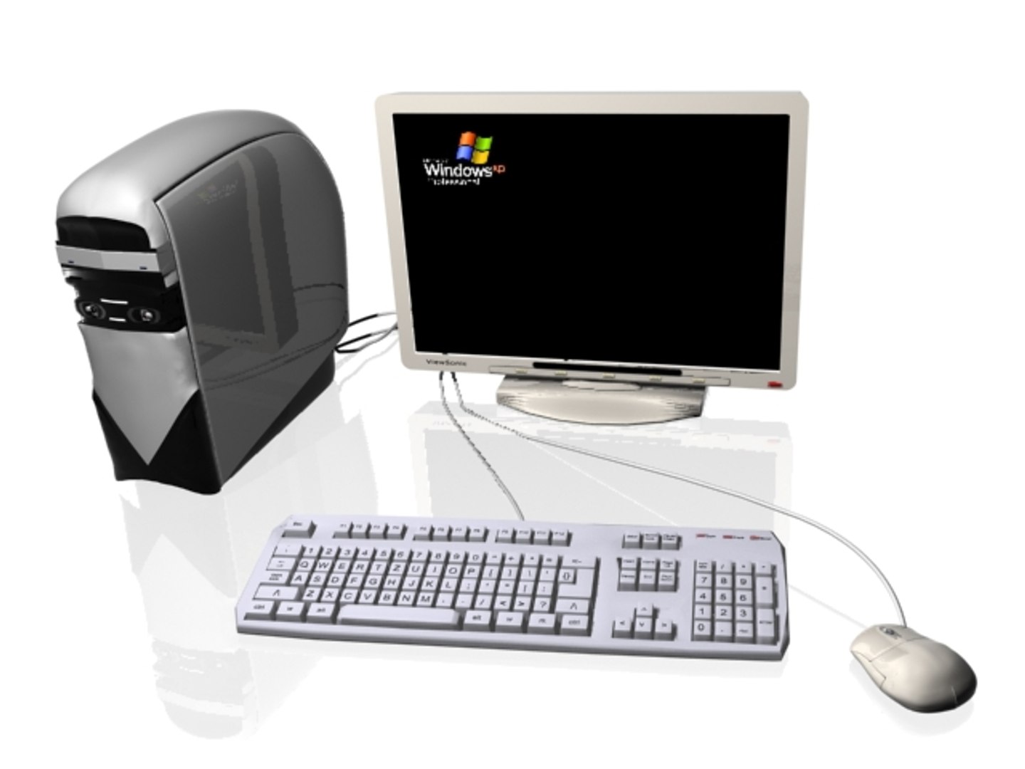 Computer Monitor 3d Model