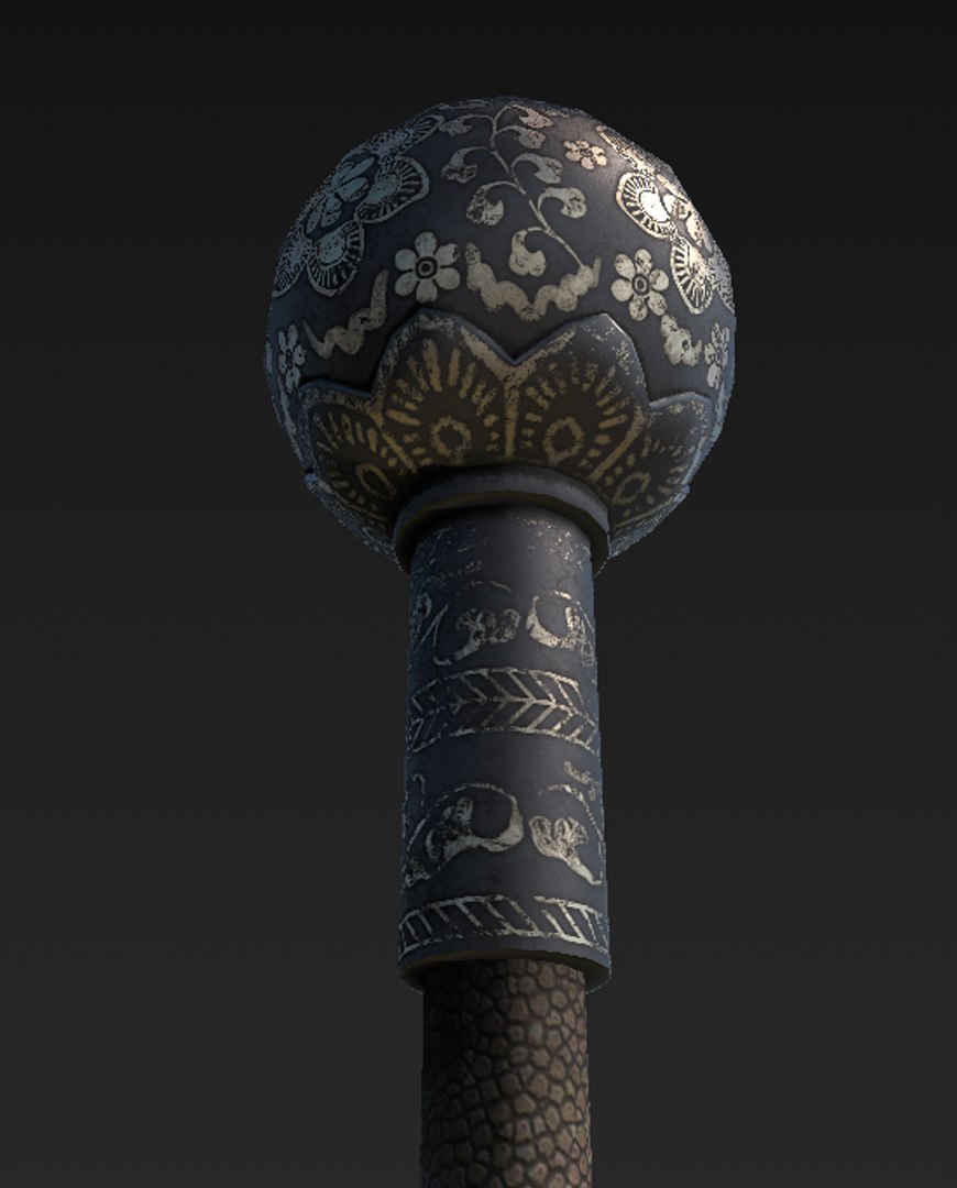 Ancient mace 3D model - TurboSquid 1189200