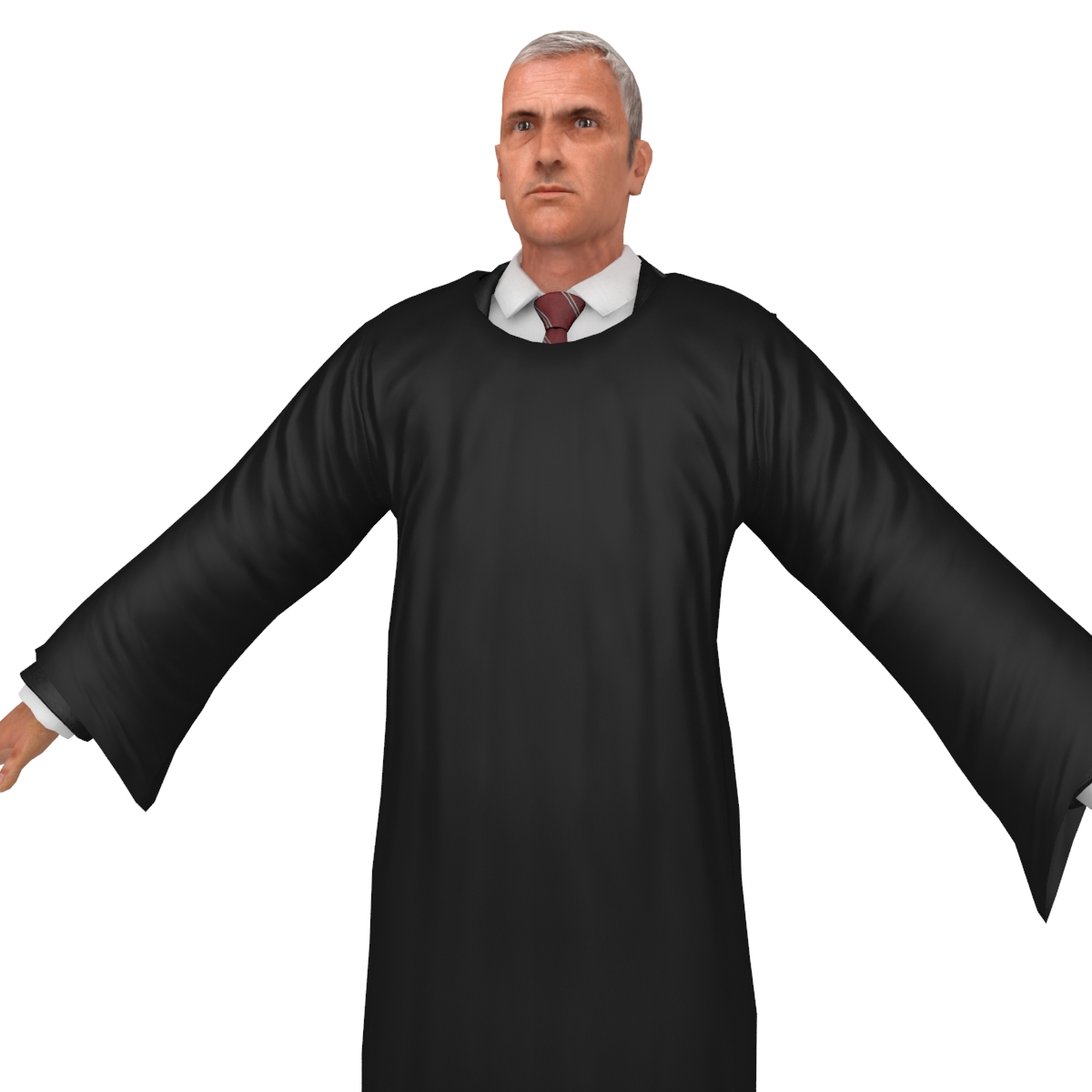 Court judge 4 3D model - TurboSquid 1324654
