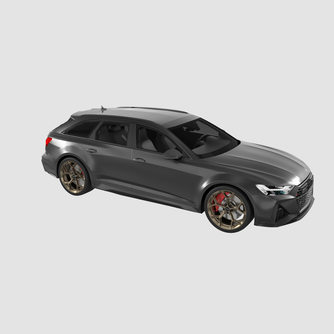 3D Audi RS6 Avant Performance 2023 - TurboSquid 1995013