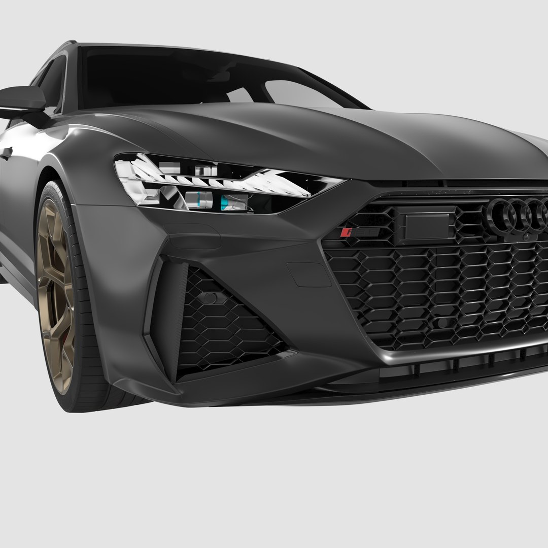3D Audi RS6 Avant Performance 2023 - TurboSquid 1995013