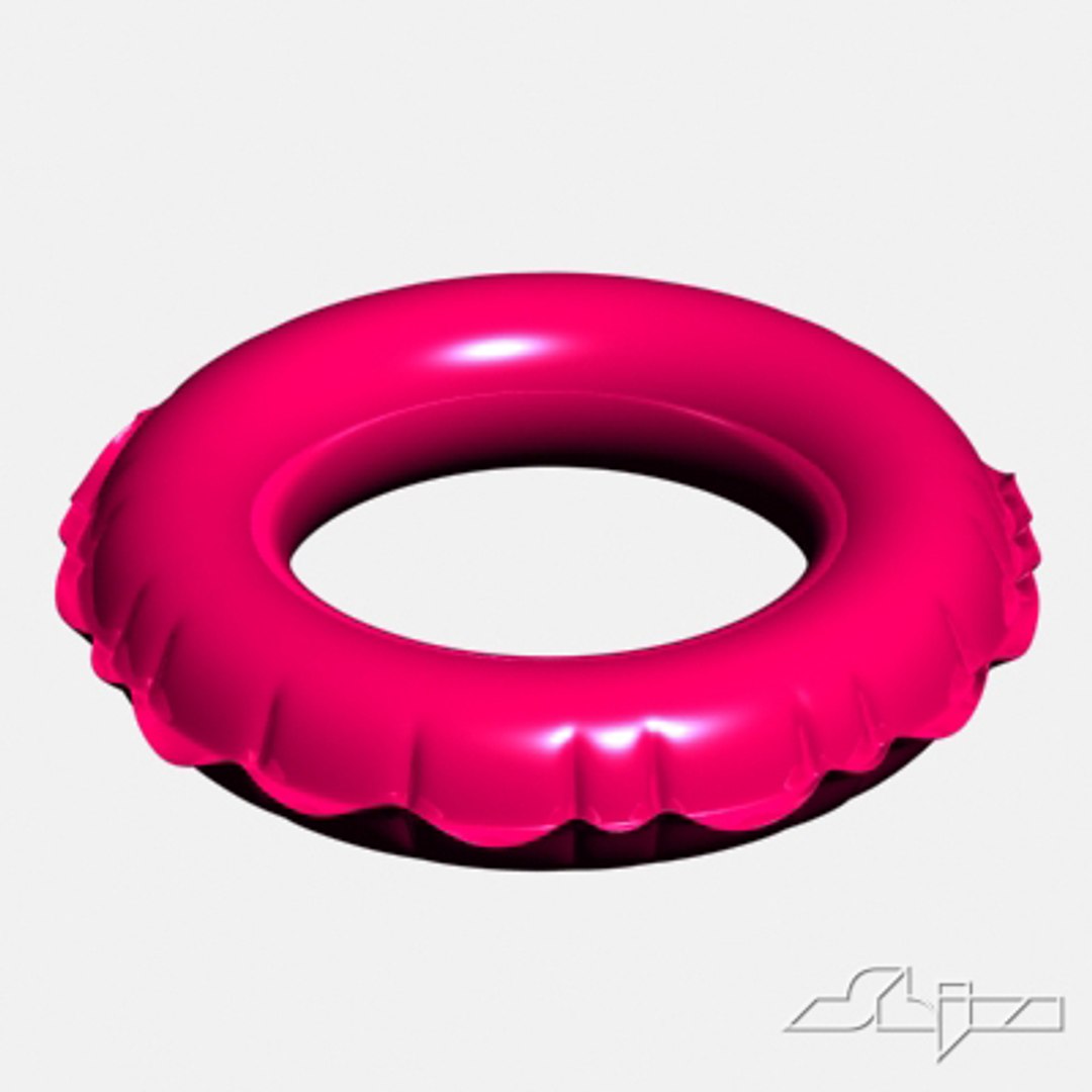 3d Model Of Swimming Ring