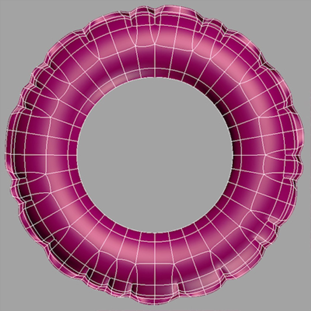 3d Model Of Swimming Ring