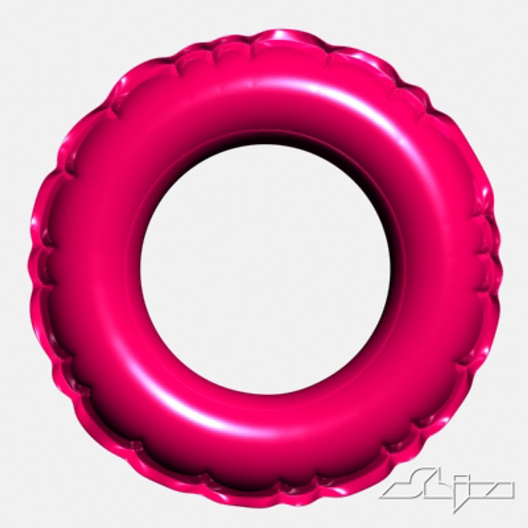 3d Model Of Swimming Ring