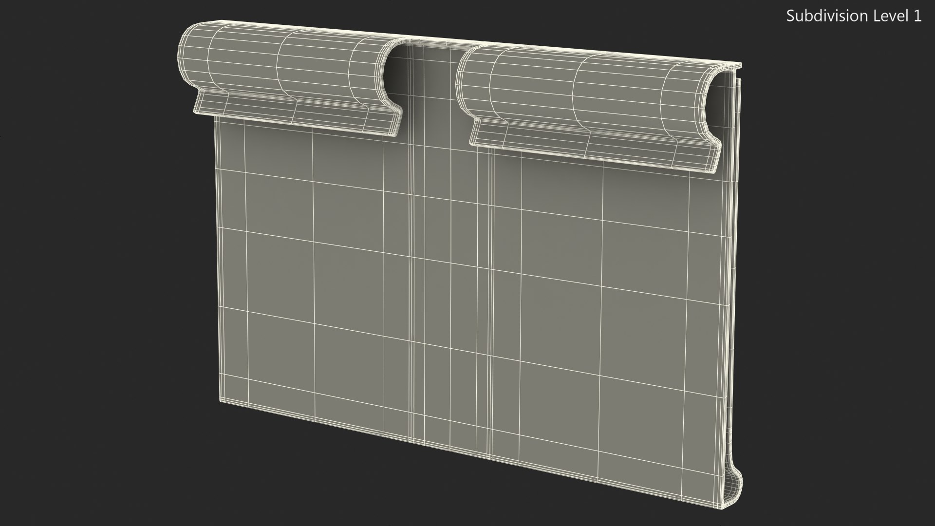 Plastic Label Holder with Barcode 3D model - TurboSquid 1908733