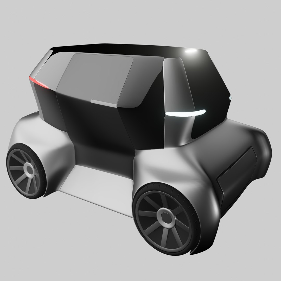 3D Compact Concept Car - TurboSquid 1679665