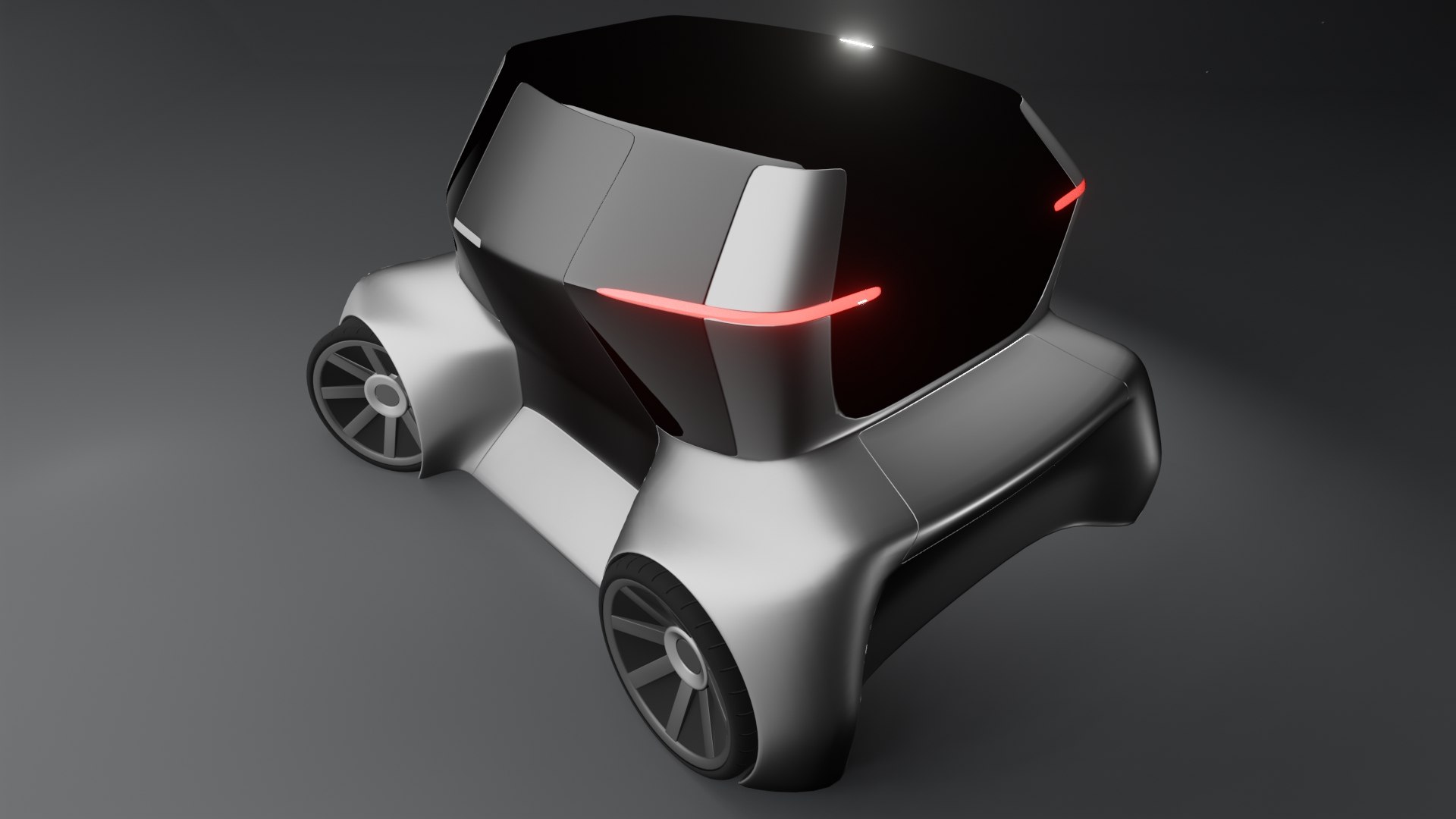 3D Compact Concept Car - TurboSquid 1679665