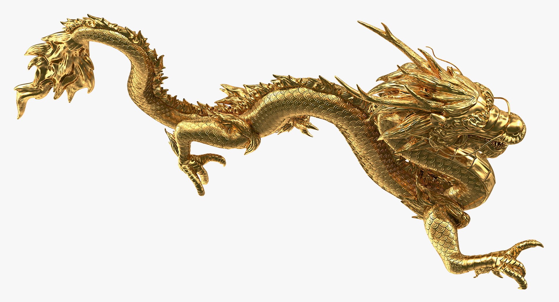 3D Chinese Dragons Model - TurboSquid 1384013