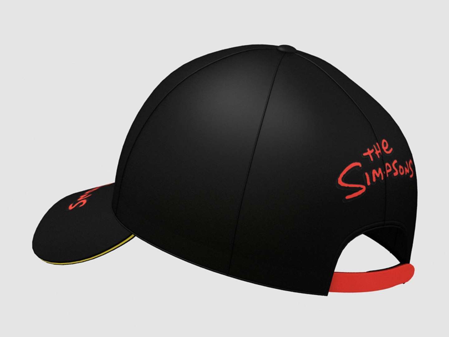 homer simpson cap 3d max