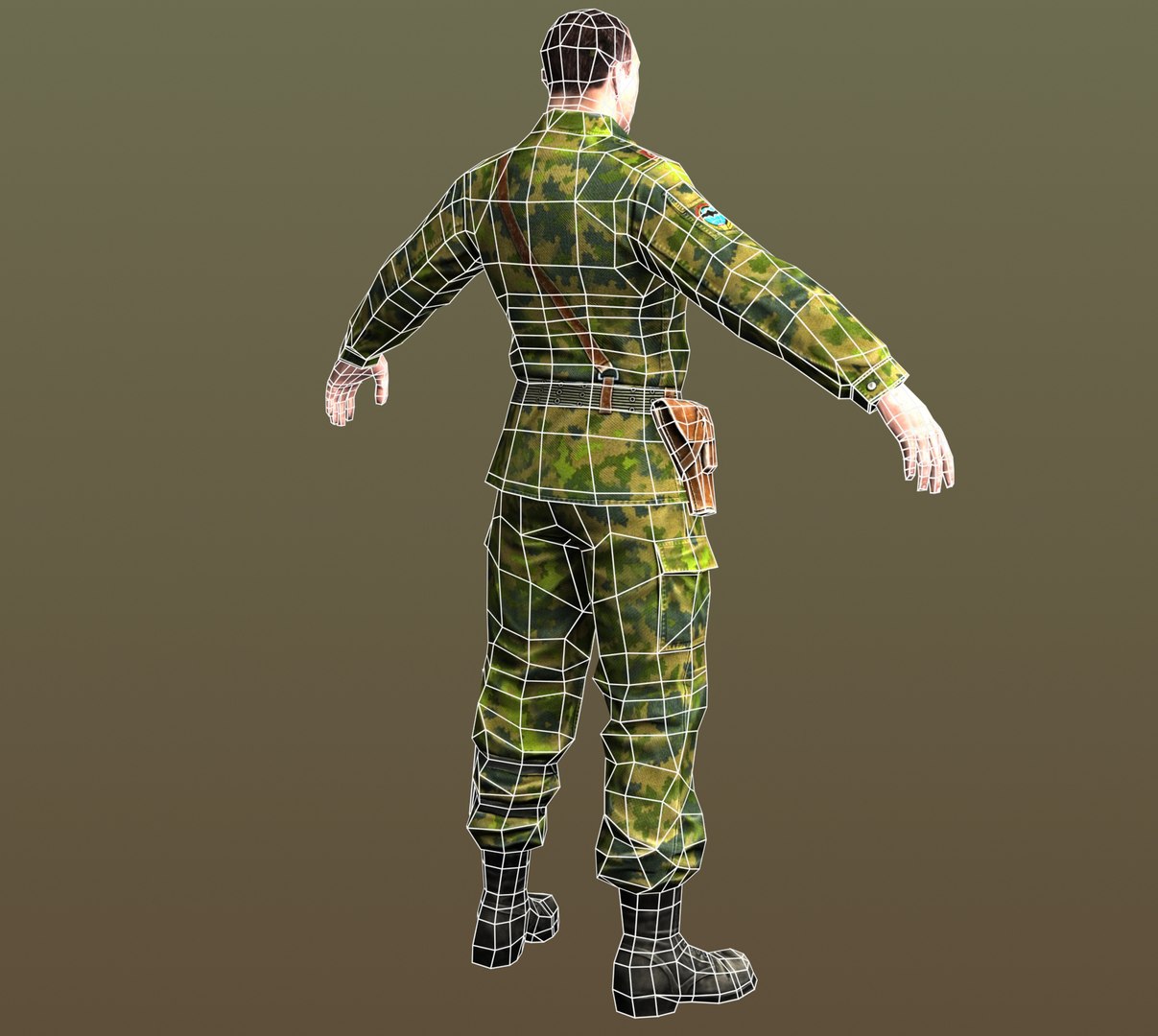 3d max asset soldier