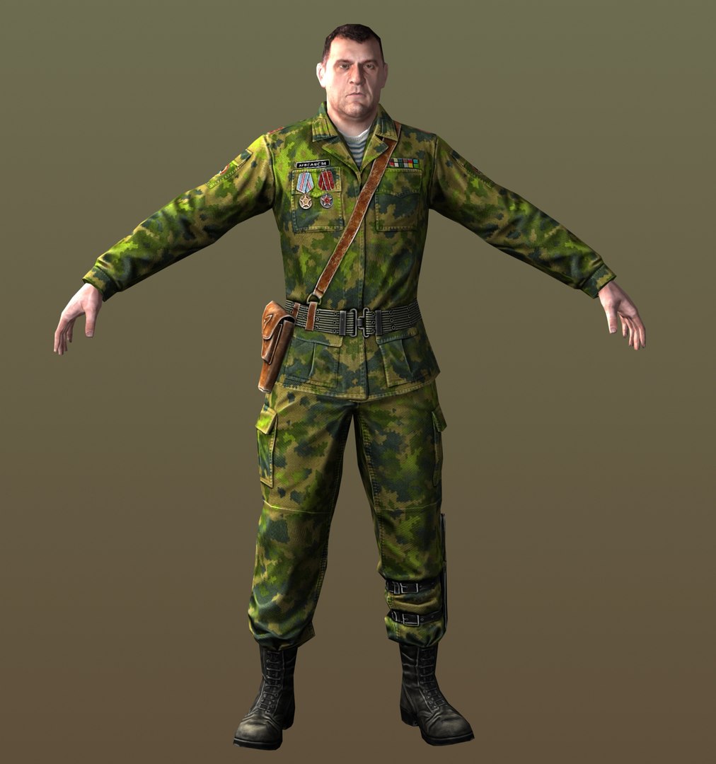 3d max asset soldier