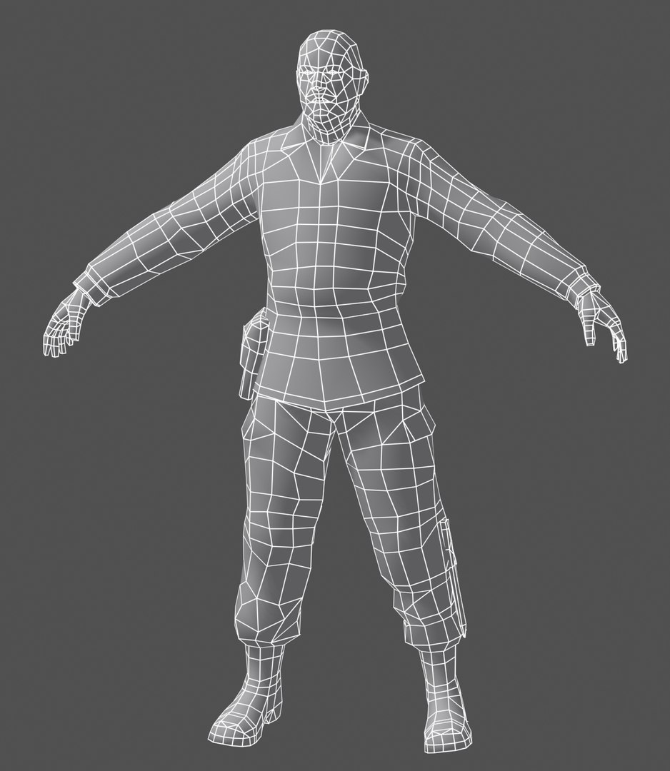 3d max asset soldier