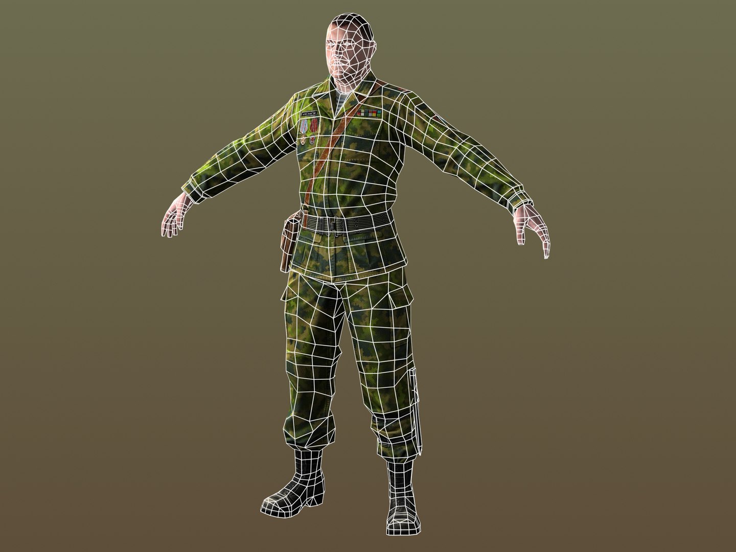 3d max asset soldier