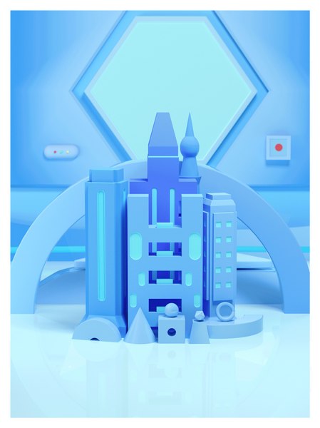 3D model Scene 3D communication - TurboSquid 2026859